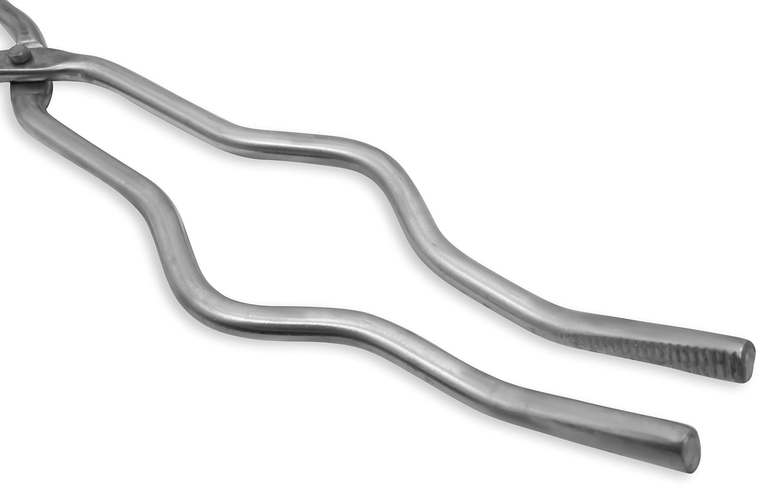 ION TOOL 18” Crucible Tongs, Stainless Steel, Professional Grade