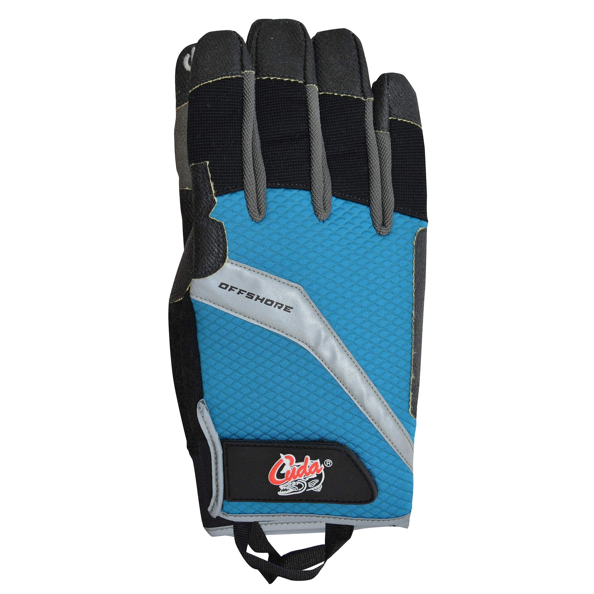 Cuda Set - Fishing Bundle Includes Offshore Gloves and Wire Wrapping Gloves, Medium