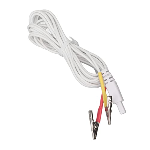 Crocodile Clip Connective Cord, Potable Size Copper Foil Wire Crocodile Clip Cord for Slimming Massager