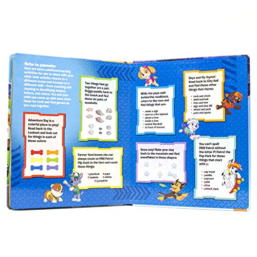 Nickelodeon Paw Patrol - First Look and Find Activity Book - PI Kids