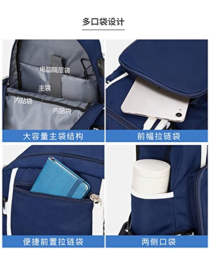 ISaikoy Game Plants vs. Zombies Backpack Shoulder Bag Bookbag School Bag Daypack Satchel Laptop Bag Color6