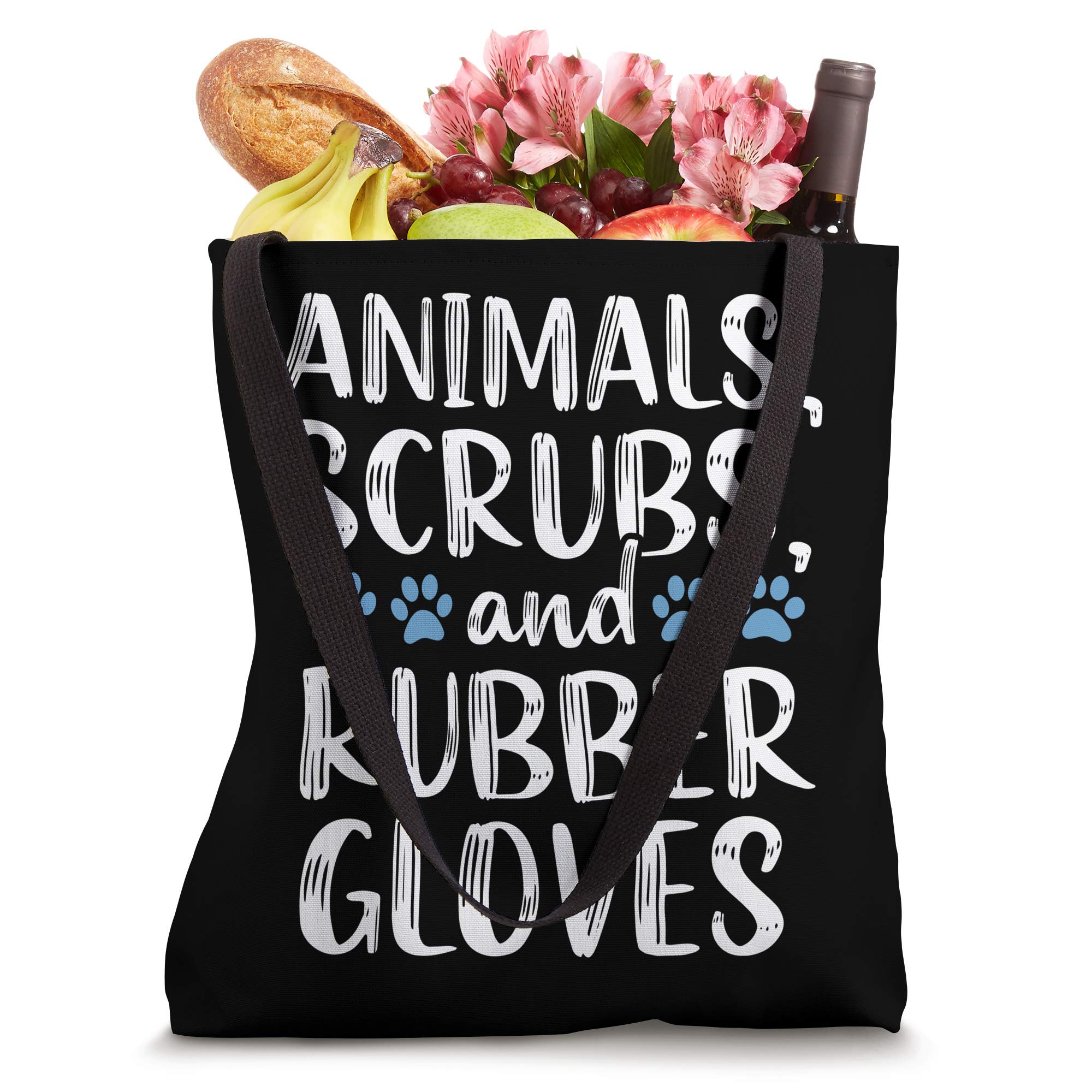 Veterinary Assistant Cute Vet Tech Animal Lover Gift Women Tote Bag