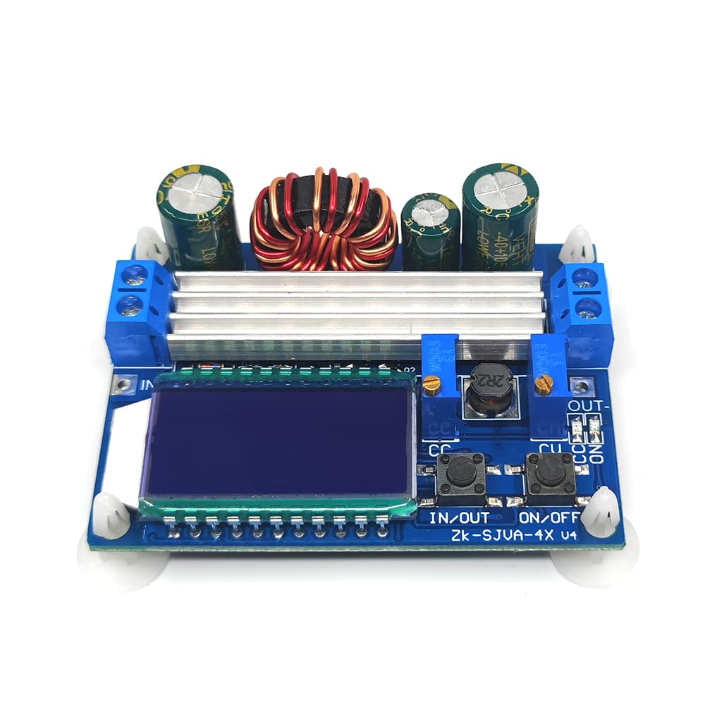 DC-DC Buck Boost Converter Module 5.5-30V 12v to 0.5-30V 5v 24v Adjustable Step Down Up Voltage Regulator Constant Current Voltage 3A 35W Power Supply with LCD Display