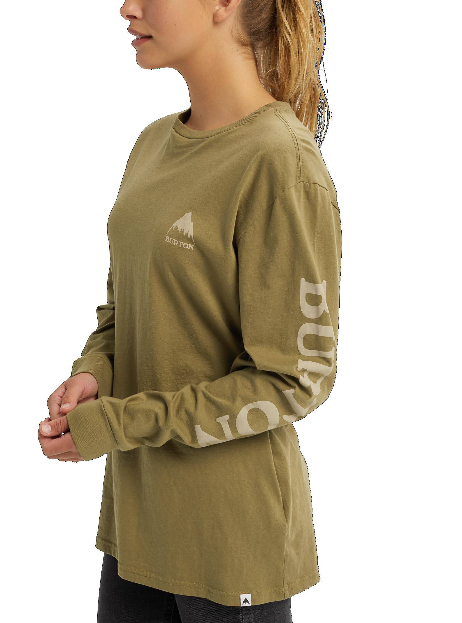 Burton Mens Elite Long Sleeve, Martini Olive, Large