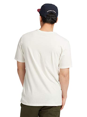 Burton Mens Underhill Short Sleeve, Stout White New, Medium
