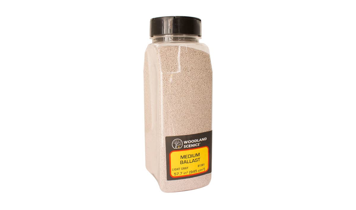 Woodland Scenics Light Gray Ballast (32 oz. Shaker)