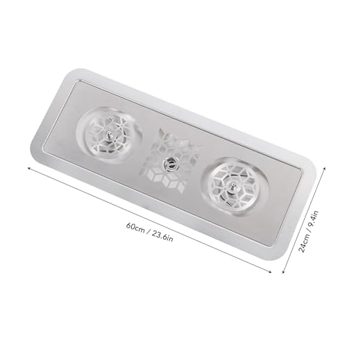 Glass Cup Washer Rinser, High Pressure Steel Glass Washer for Home Kitchen with Multi Angle, Stainless Steel Pitcher