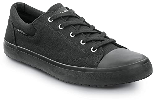 SR Max Huntington, Men's, Black, Skate Style, Slip-Resistant, Soft Toe Work Shoe (9.0 M)