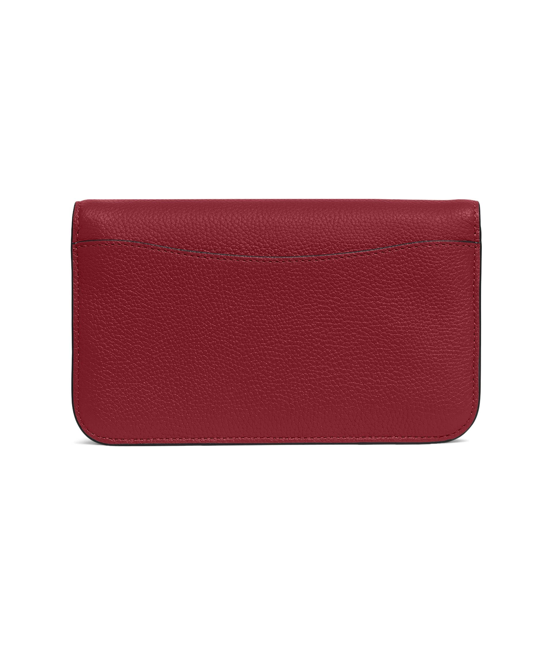 Coach Polished Pebble Leather Hayden Crossbody Cherry One Size