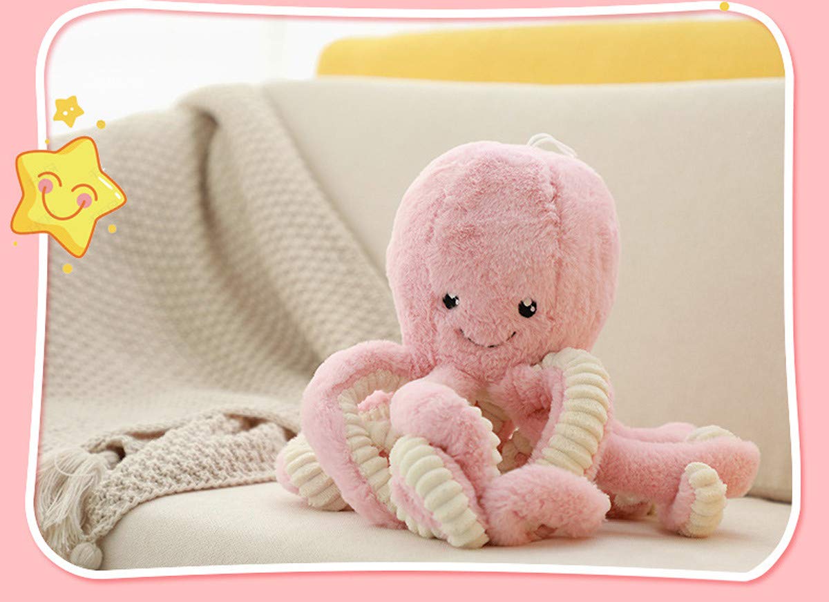 YYFRIEND Cute Cartoon Plush Toy Simulation Octopus Toy Sleeping Pillow