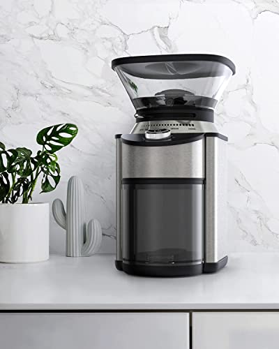 Electric Conical Burr Coffee Grinder, Adjustable Burr Mill with 19 Precise Grind Setting, Stainless Steel for Drip, Percolator, French Press, Espresso and Turkish Coffee Makers