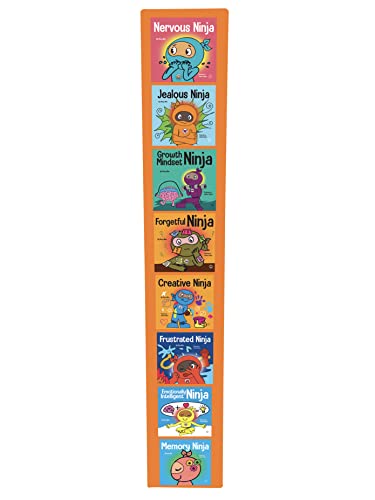 Ninja Life Hacks Self Awareness 8 Book Box Set (Books 41-48: Frustrated Ninja, Nervous Ninja, Jealous Ninja, Growth Mindset Ninja, Forgetful Ninja, ... Emotionally Intelligent Ninja, Memory Ninja)