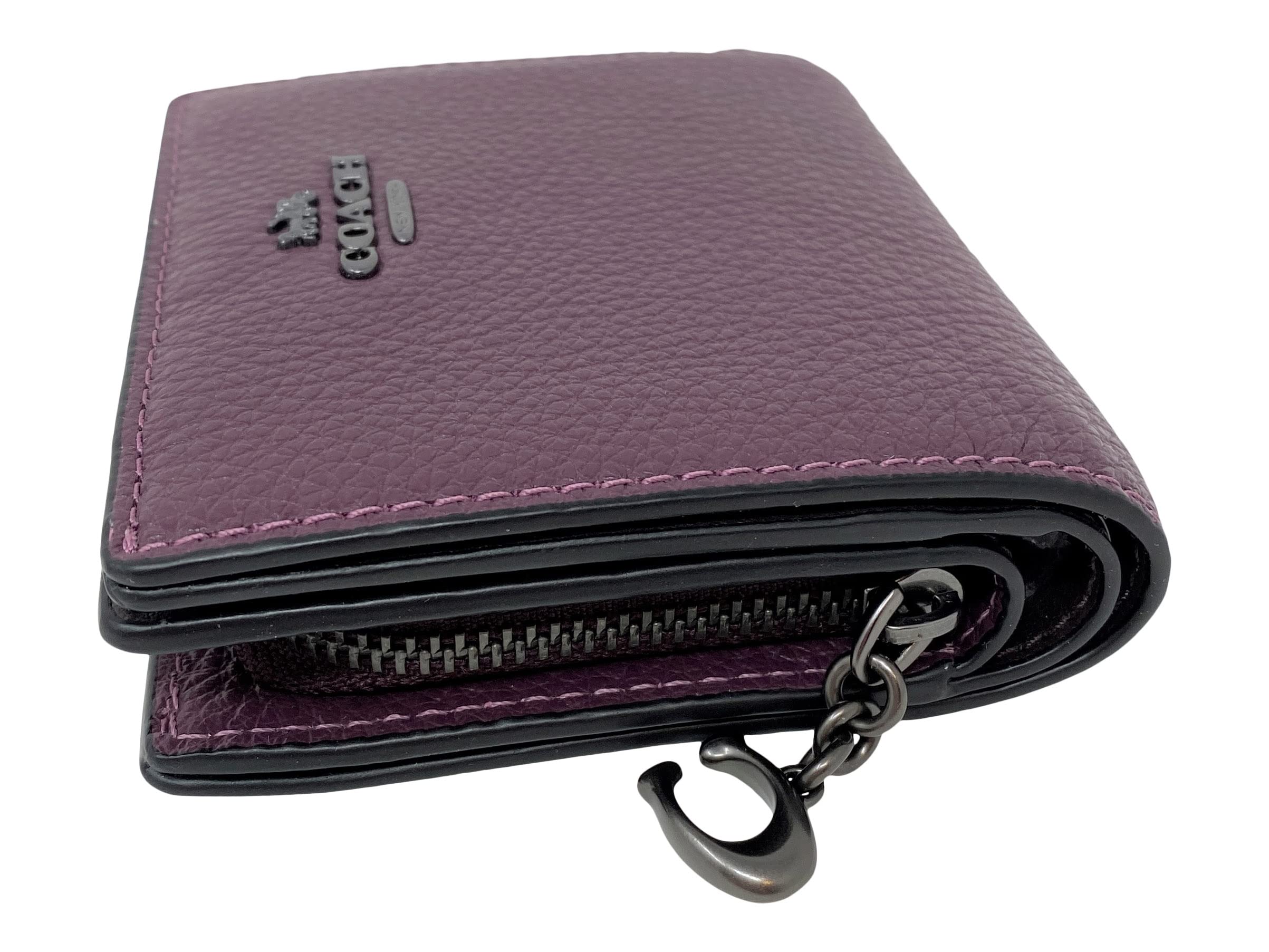 COACH Snap Wallet Boysenberry