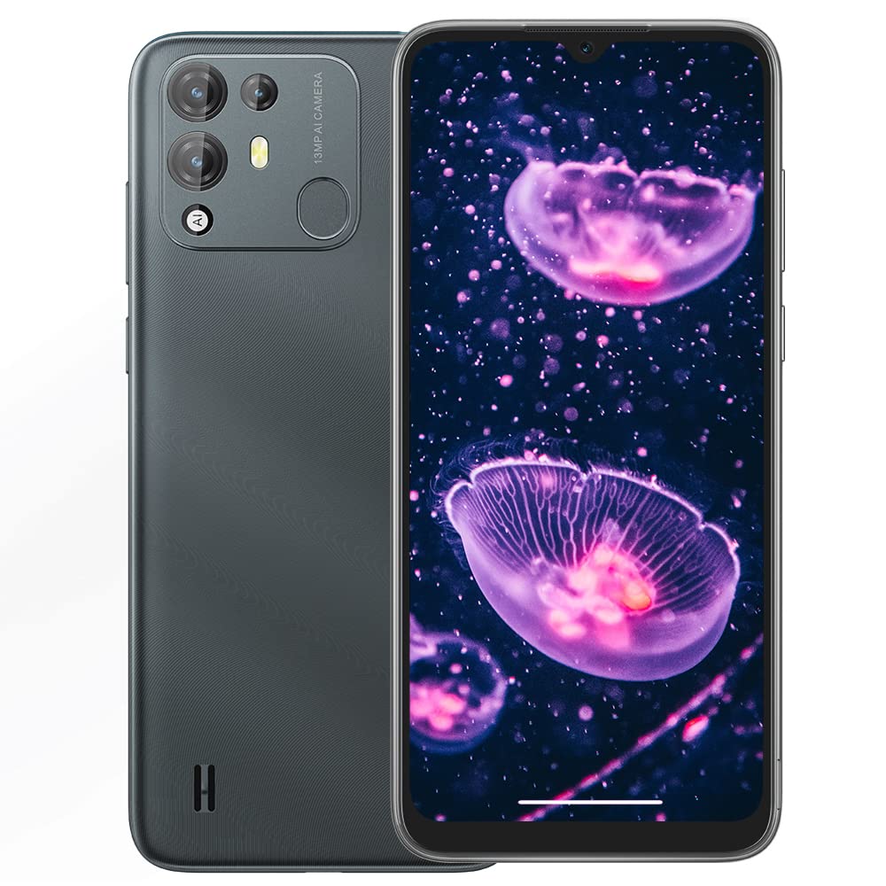 Blackview Unlocked Smartphone, A55 Pro 4780mAh Battery Android 11 Octa-core 4GB + 64GB Android Phone, 6.528" HD+ Screen, 13MP Triple Rear Camera + 5MP Front Camera, Dual SIM 4G Cell Phone Unlocked