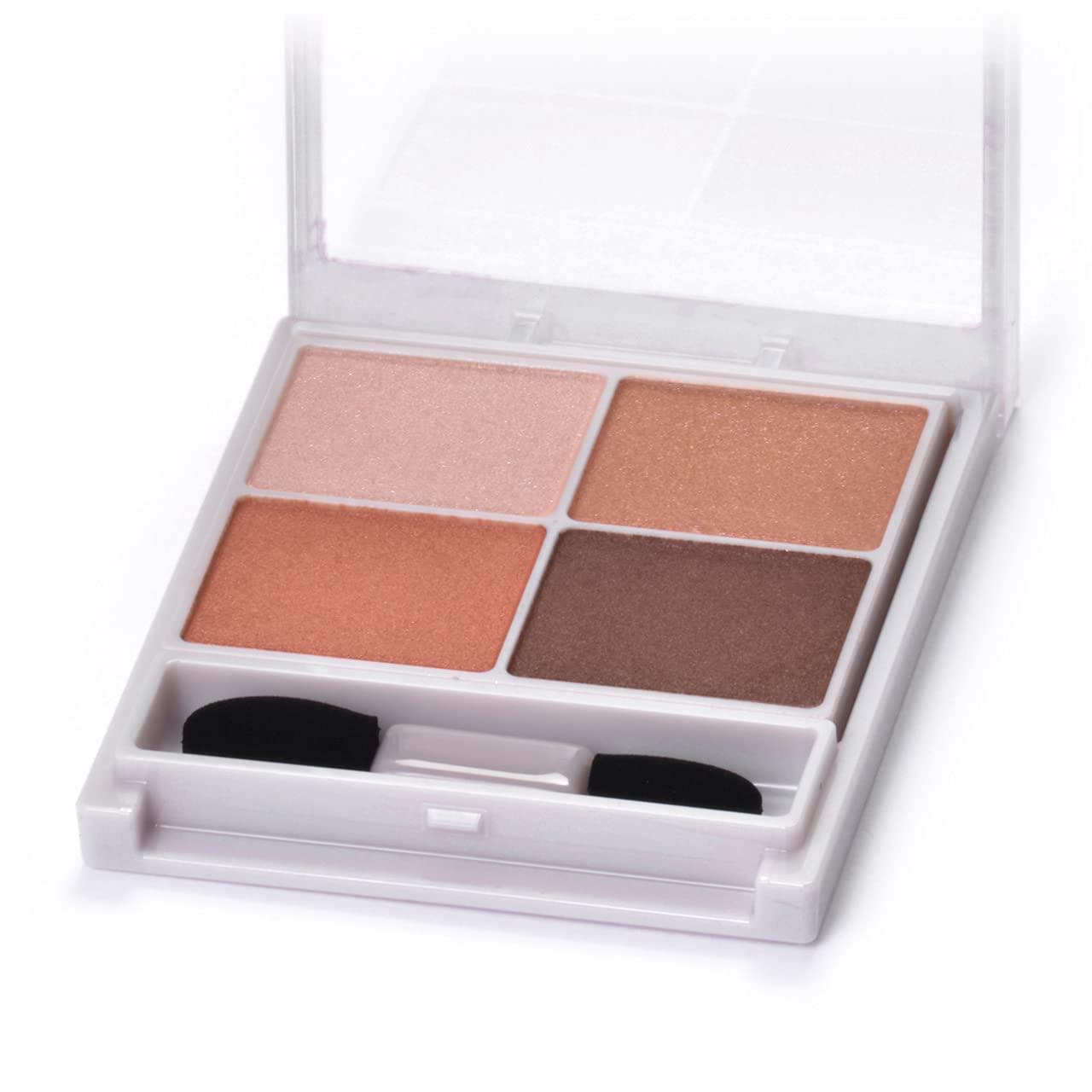 CANMAKE Silky Souffle Eyes 4-Color Eyeshadow Palette 0.16 oz (4.8 g) (07 Nectarine Orange)