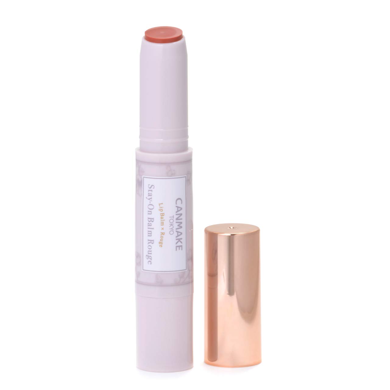 CANMAKE STAY-ON BALM ROUGE 18 Brownish Mandarin 2.8g