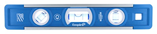 Empire EM81.9 True Blue 9-Inch Heavy Duty Magnetic Aluminum Torpedo Level and 2990 Magnum Fat Boy 7-Inch Aluminum Rafter Square Combo Kit