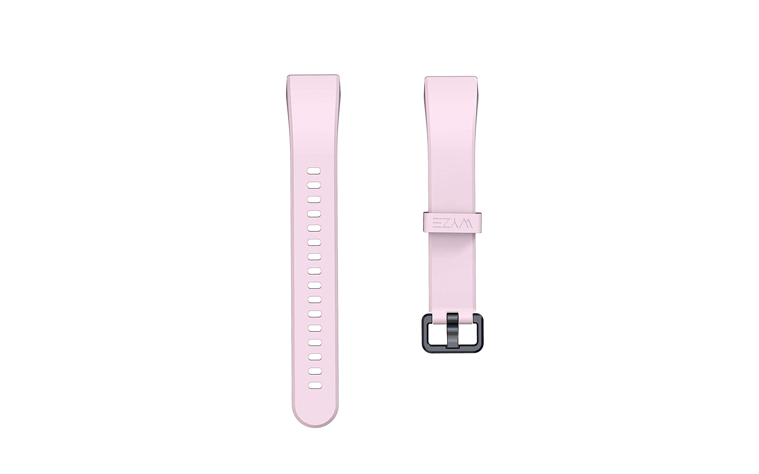 WYZE Band Pink Replacement Strap Soft Silicone Adjustable Sport Wristbands with Classic Clasp for Women