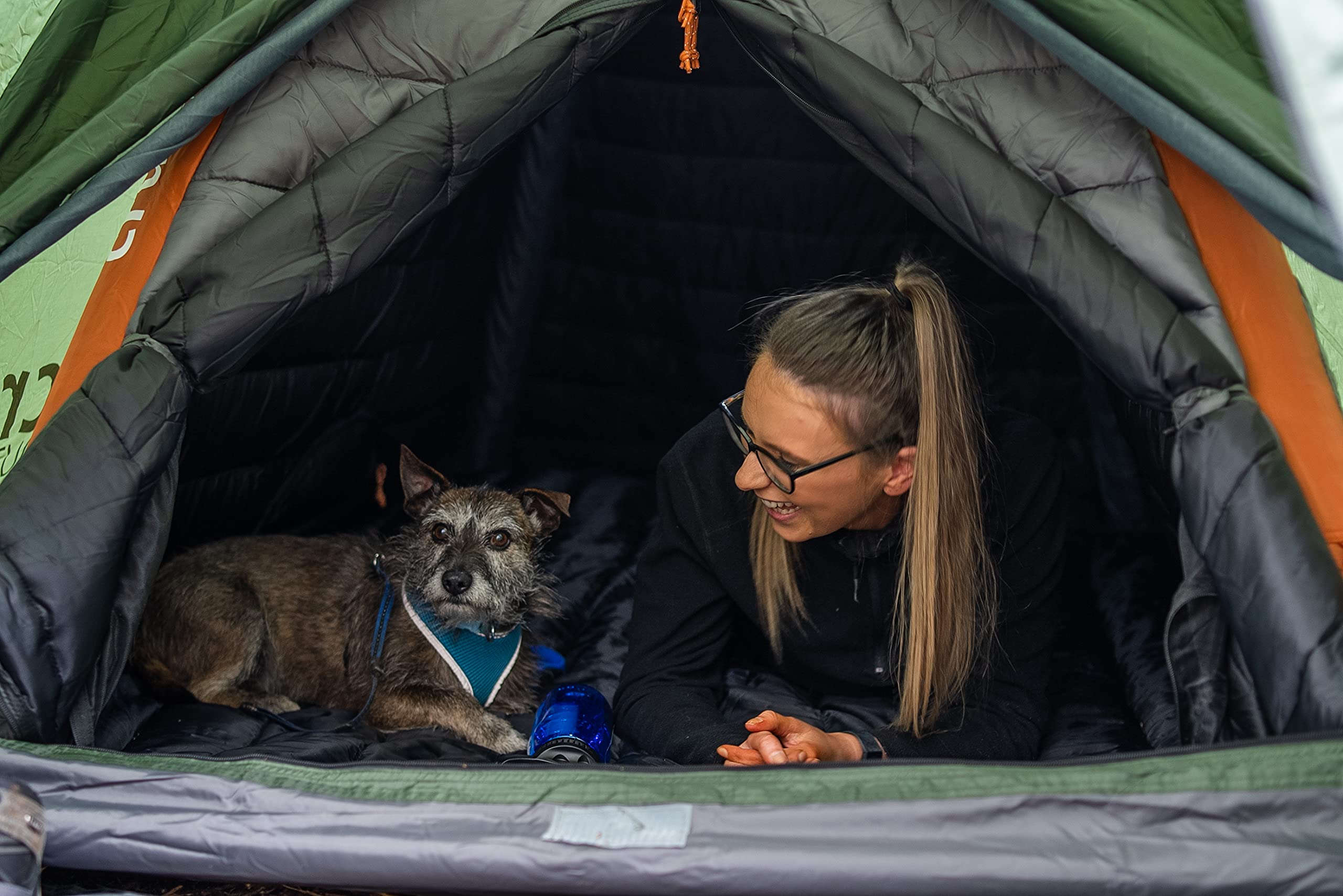 Crua Culla 1 Person Temperature Regulating Inner Camping Tent - Keeps You Warm in The Winter & Cool in Summer