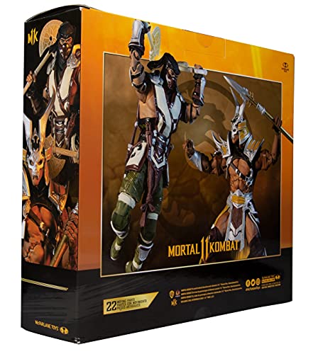 Sub Zero vs. Shao Khan Mortal Kombat 11 McFarlane Toys Action Figure 2-Pack