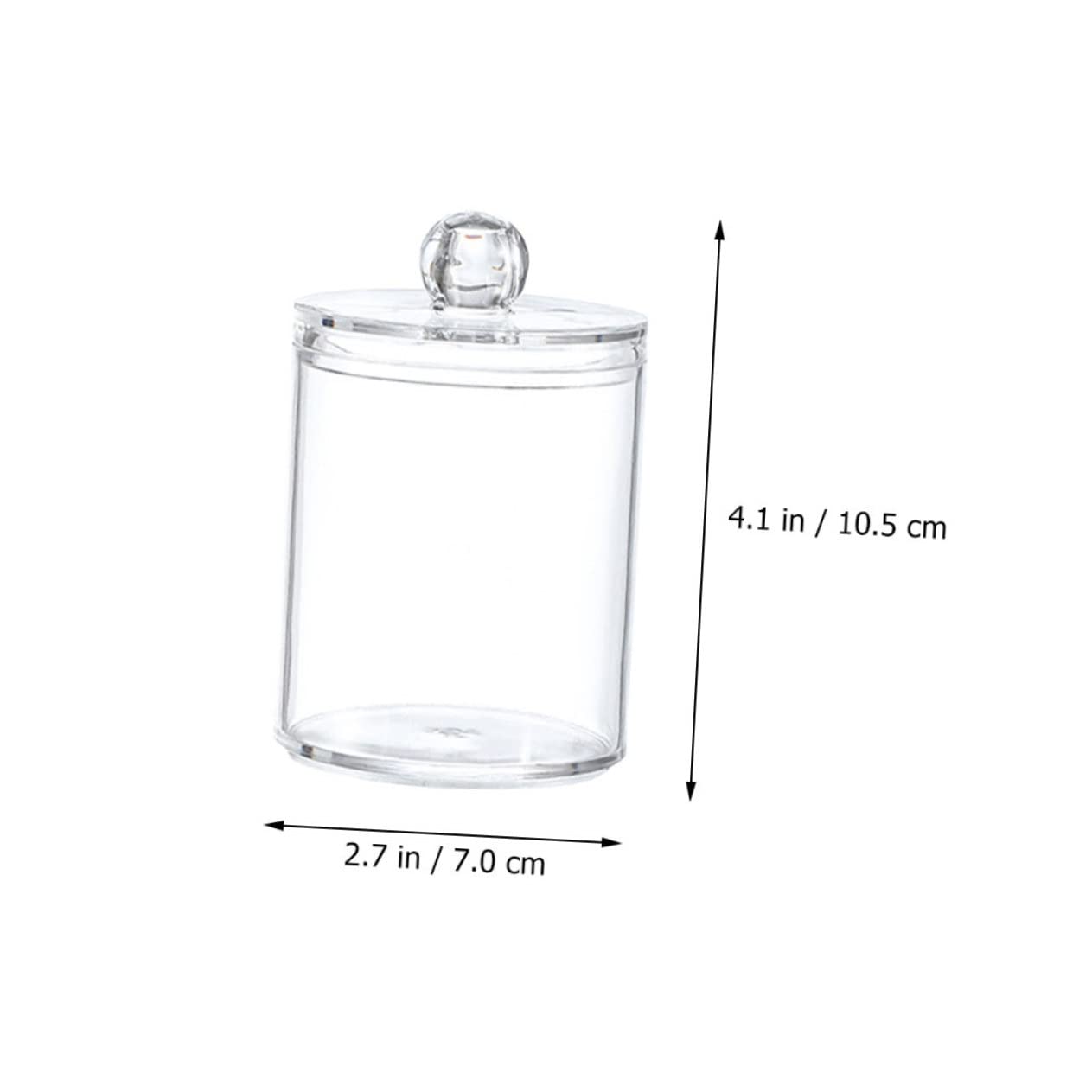 FELTECHELECTR 2pcs Box Cotton Ball Storage Box Glass Storage Jars Cotton Pad Holder Glass Stand Jewelry Organizer Tray Tool Organizer Box And Cotton Holder Set Multipurpose Cosmetic Organizer
