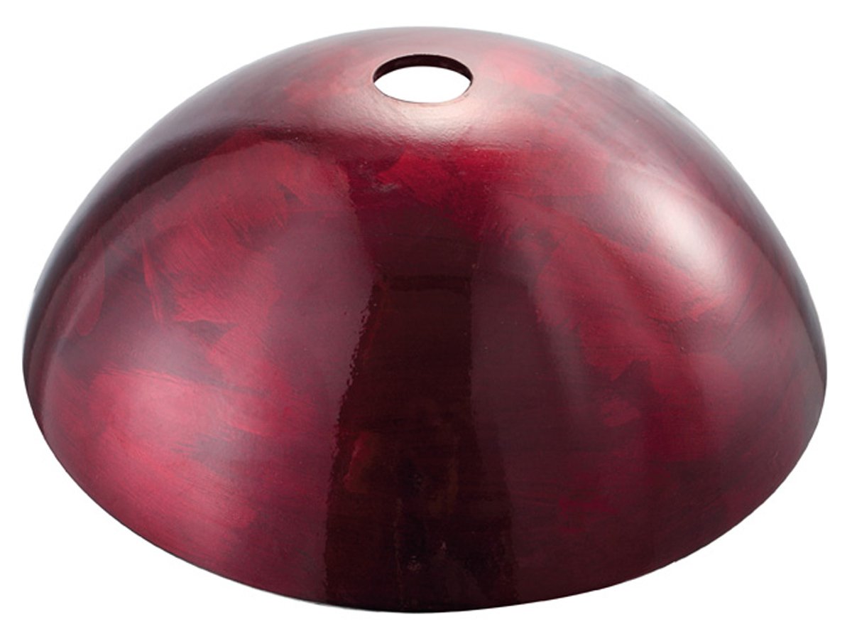 Irruption Red Glass Vessel Bathroom Sink with PU-MR Chrome