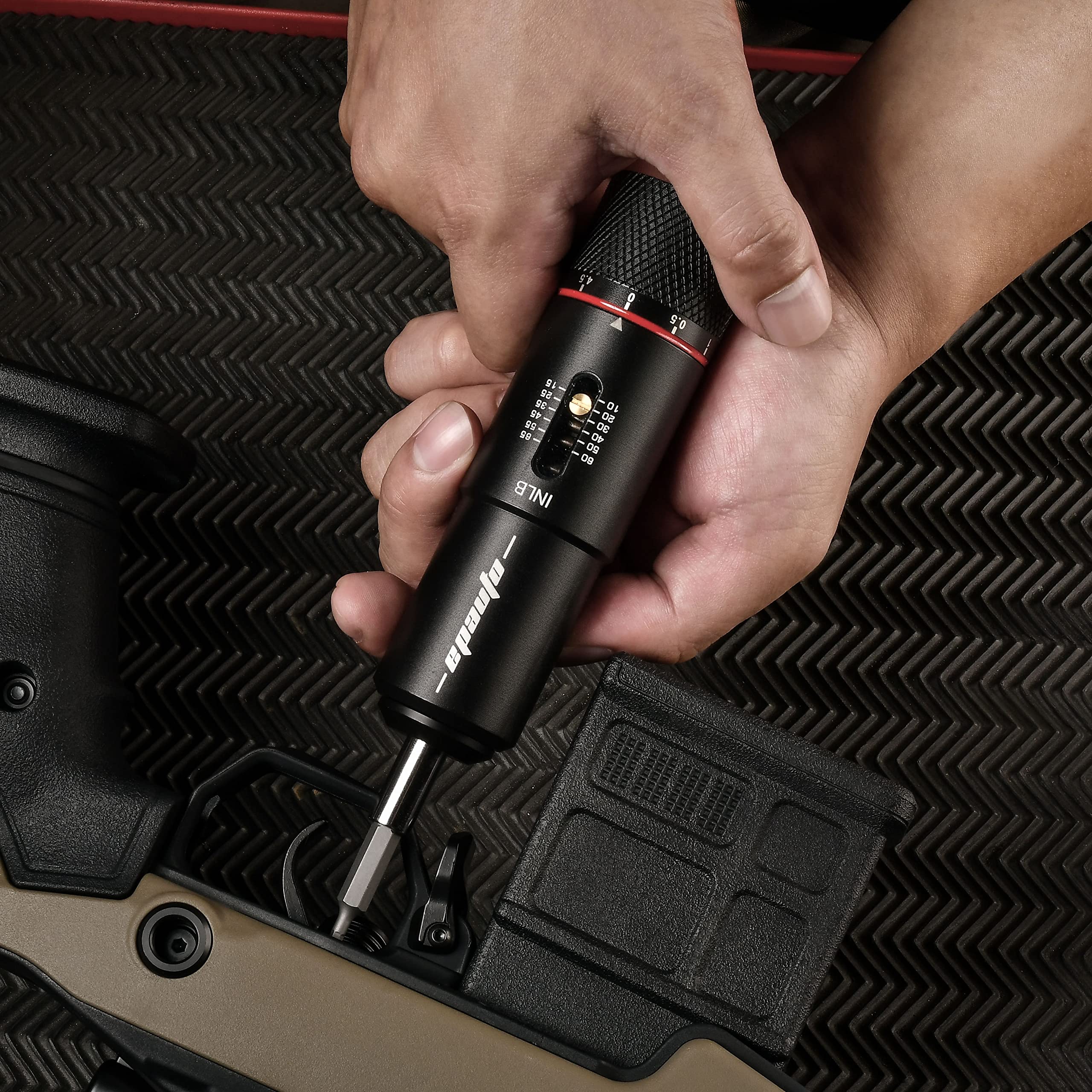 EPAuto Torque Screwdriver Wrench With Interchangeable Bits for Bike, Firearms 10 to 65 in-lbs