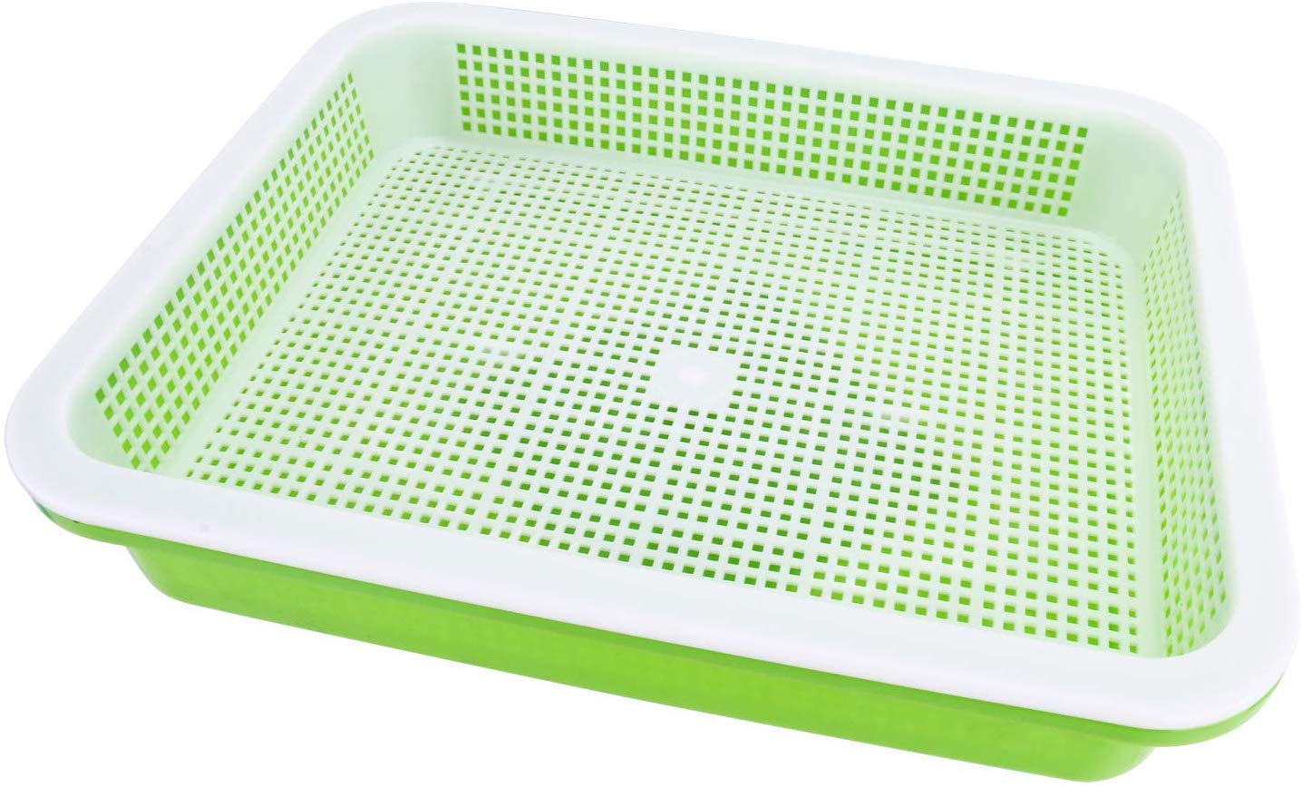 Blawicat Seed Sprouter Tray Seed Germination Tray BPA Free Nursery Tray for Seedling Planting Suit for Garden Home Office (5pcs with lid)