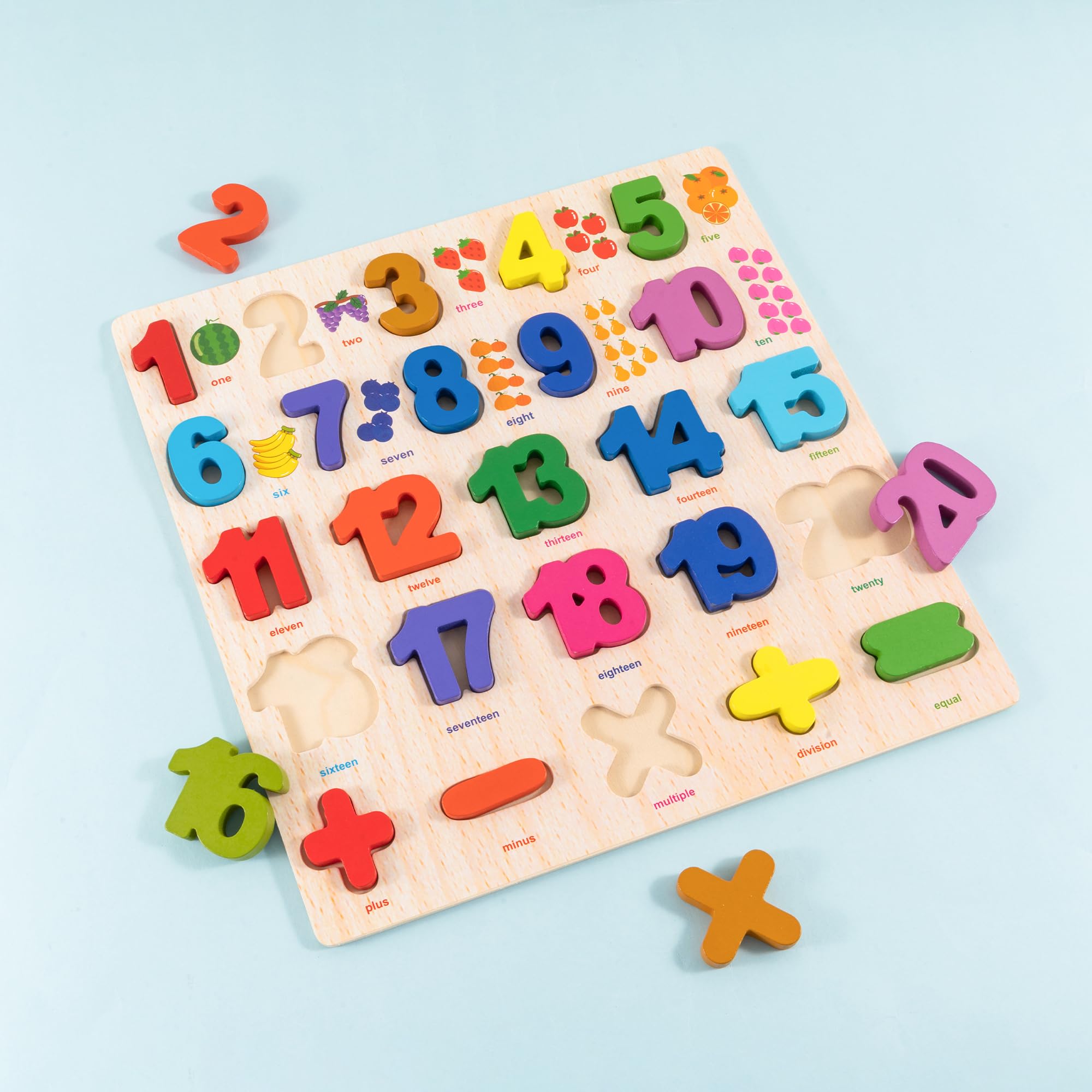 XJYQJD Wooden Alphabet Puzzle for Toddlers, 3 in 1 Lower Case Alphabet Letter Puzzles ABC Uppercase & Lowercase & Number Puzzle Set for Preschoolers Kids Ages 3-5 Alphabet Learning Educational Toy