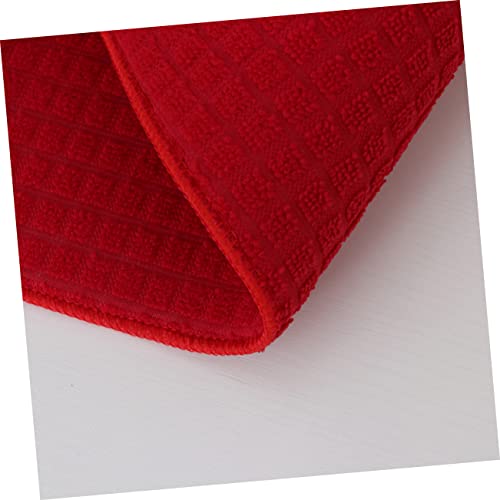 Hemoton Drying Rack Dishes Microfiber Washcloth Quick Drying Towel Absorbent Dish Drying Rack Microfiber Cleaning Cloth Microfiber Sink Drying Mat Cleaning Towel Micro Cloth Micro Towel