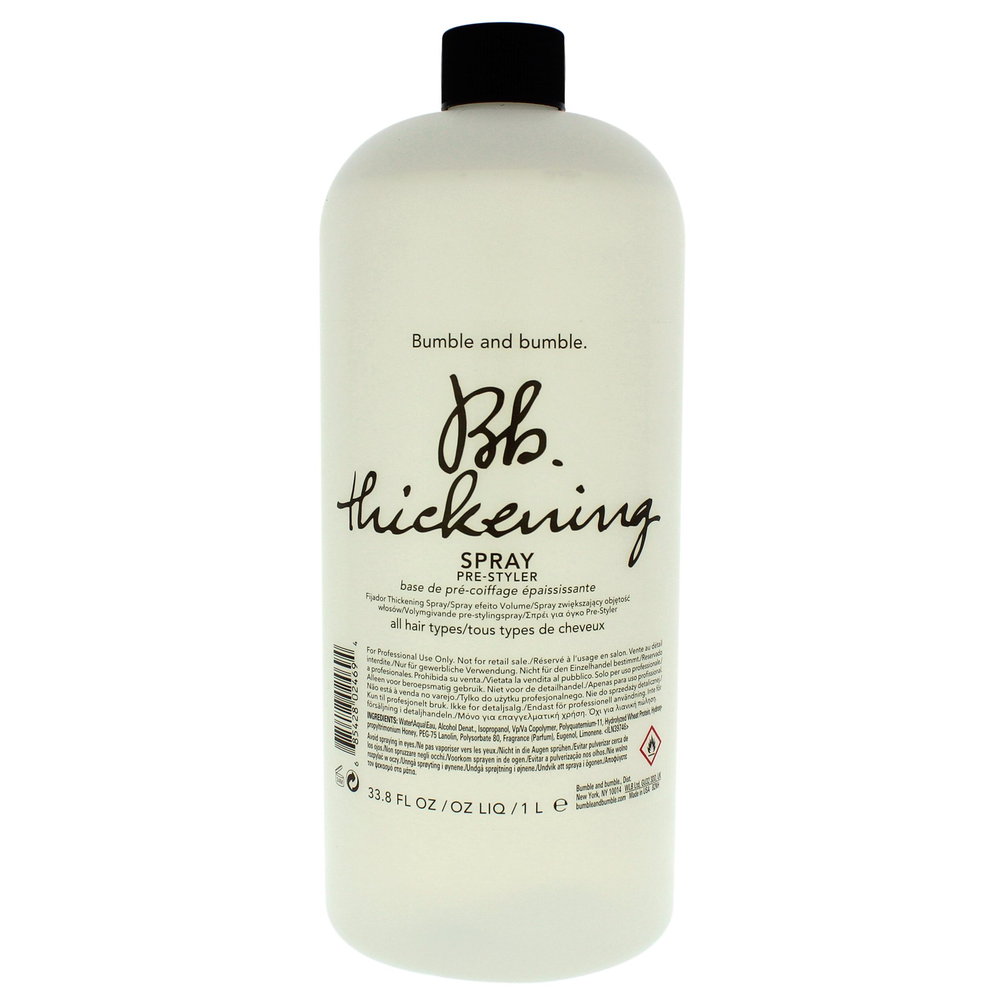 Bumble and Bumble Thickening Spray Pre-Styler, 33.8 Fl Oz