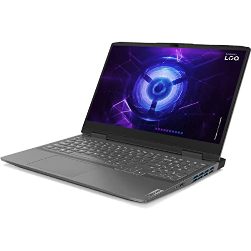 Lenovo LOQ 15IRH8 15.6" Full HD 144Hz Gaming Notebook Computer, Intel Core i5-13420H 2.1GHz, 8GB RAM, 512GB SSD, NVIDIA GeForce RTX 3050 6GB, Windows 11 Home, Storm Gray