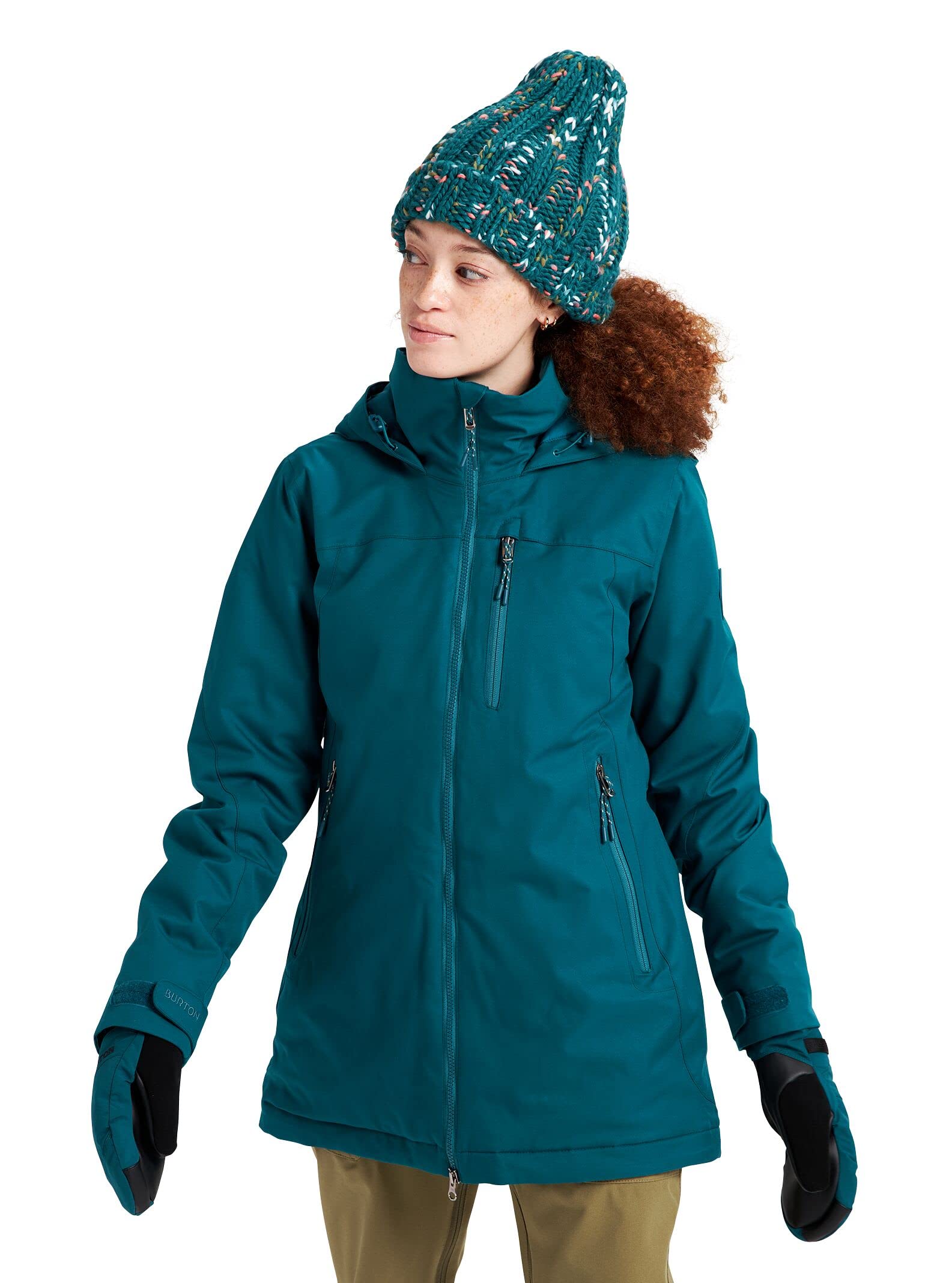 Burton Women's Standard Lelah Jacket, Shaded Spruce, Medium