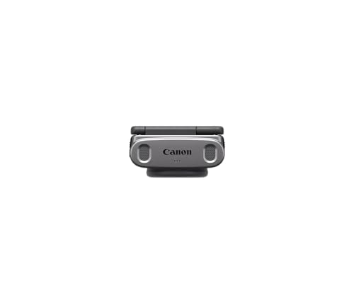 Canon PowerShot V10 Vlog Camera for Content Creators, 19mm Wide-Angle Lens, 1" CMOS sensor, 4K Video, Face-tracking, Built-in Microphone, Image Stabilization, Webcam, Live Streaming, Silver