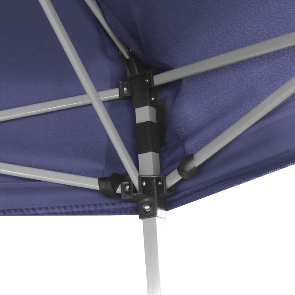 Canopy Tent ,Wedding Party Tent, Outdoor Gazebo,Easy Canopy ,for Outdoor Party Events,Hexagonal Pop-Up Marquee with 6 Sidewalls Dark Blue 11.8'x10.2'