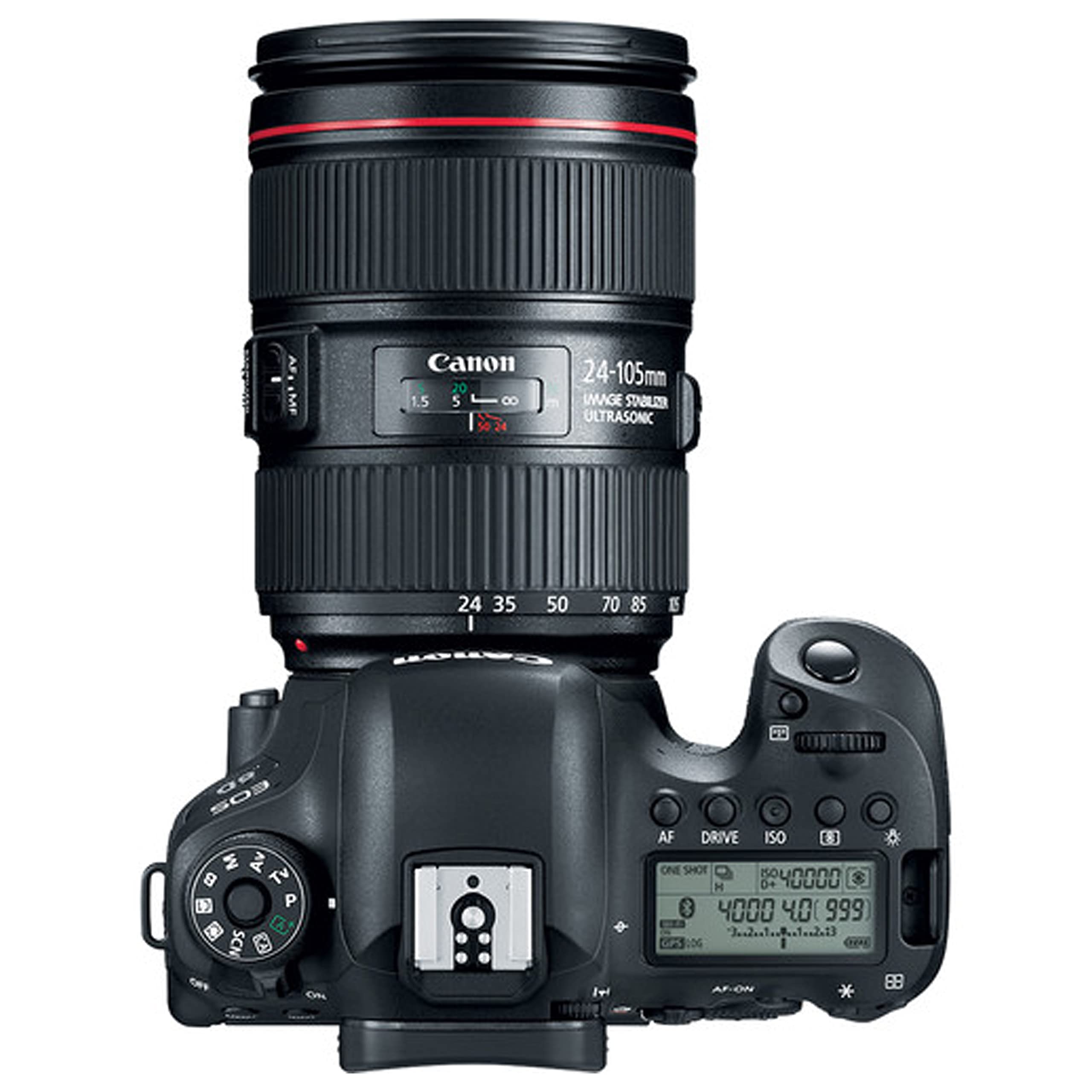 Canon EOS 6D Mark II DSLR Camera w/EF 24-105MM F/4 L is II USM Zoom Lens + 128GB Memory + Case + Tripod + Filters (34pc Bundle) (Renewed)