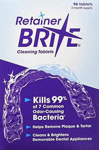 Retainer Brite Retainer brite tablets, 288 tablets (9 month supply) , 288 Count