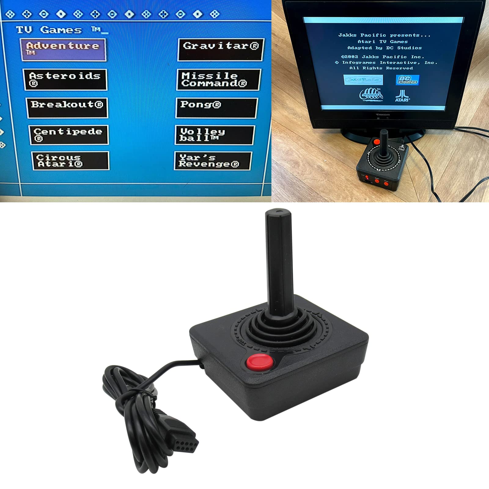 WGL Replacement Joystick Controller for The Atari 2600 Console System