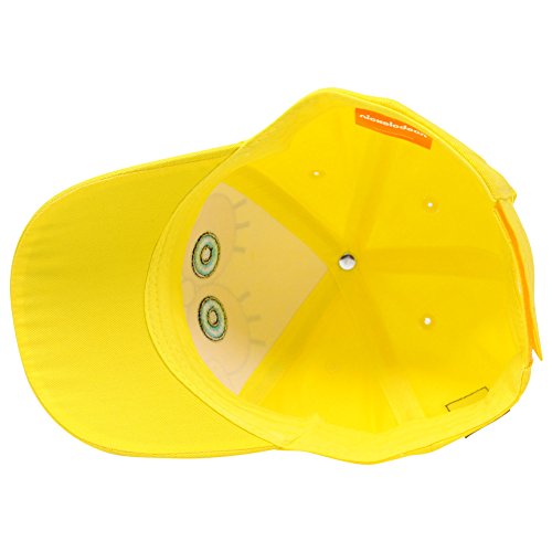 Nickelodeon Spongebob SqaurePants Yellow Adjustable Baseball Cap Unisex Toddlers, Ages 2-5