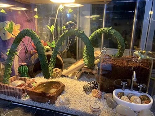 Hermit Crab Climbing Toys, Jungle Vines for Reptiles, Small Animal Terrarium Decor, Bendable, Artificial, for Hermit Crab, Frog, Reptile