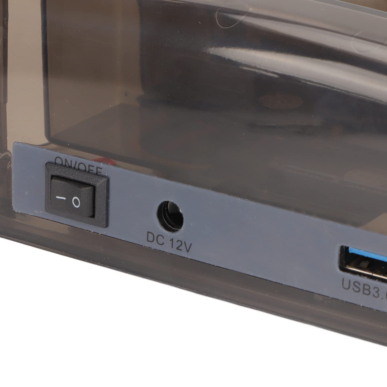 EATC HDDDockingStation, 6Gbps Fast Data Transfer USB3.0toIDESATAHardDriveDockingStation for Computer for Router for TV US Plug