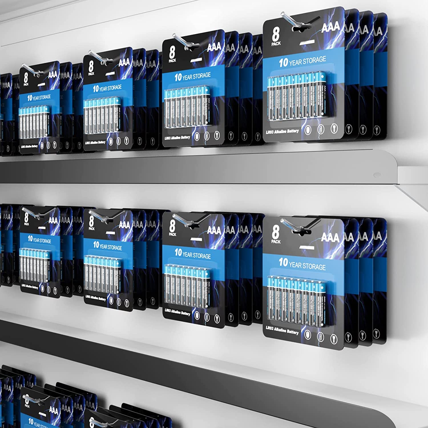 CHANGBAISHAN AAA Batteries 16 Pack, High Capacity Alkaline AAA Batteries for Home or Office, Non-Rechargeable