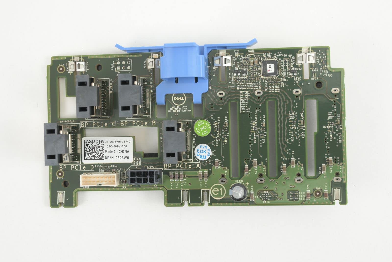 Ebid-Dealz Replacement for SSD Backplane Board 4X 2.5 Inch SFF Port Dell PowerEdge R720 R820 0693W6