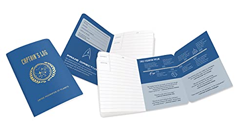 Star Trek Captain's Log Passport Sized Mini Notebook