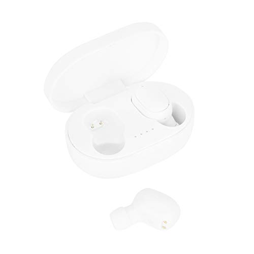 EKOPED A6S Long Standby Wireless Bluetooth Earphone TWS Stereo Sports Earbuds with Charging Case Earphone Bluetooth Headset (White)