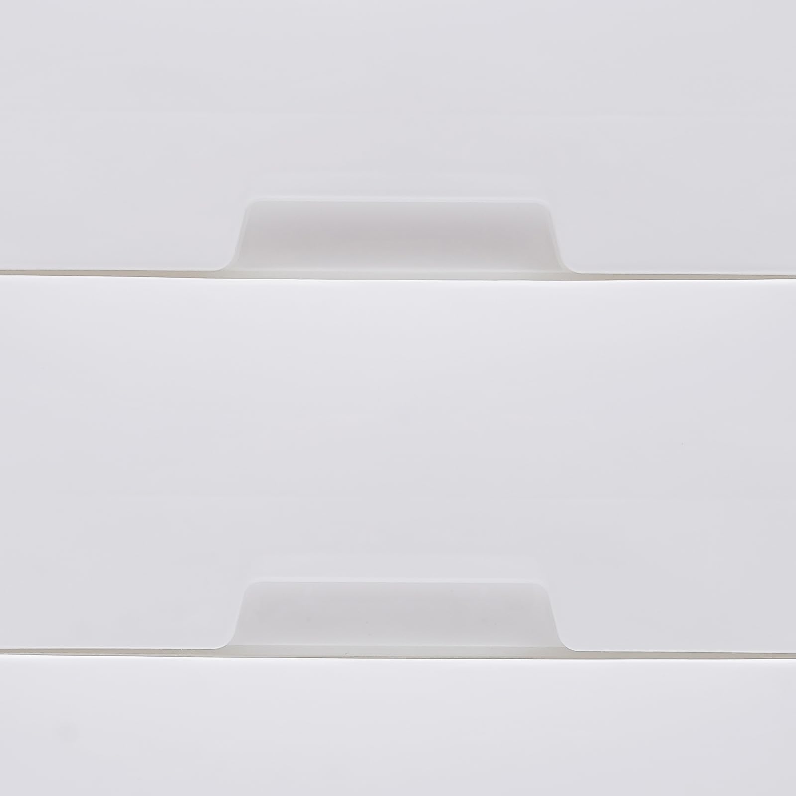 Fermoirper Storage Drawers 5 Drawer Storage Organizer 17.72 * 11.81 * 33.07in Plastic Drawers Stackable Clothes Drawer Plastic Dressers With Drawers Vertical Storage Tower(White)