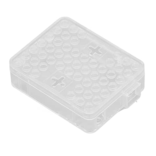Electronic housing, Circuit Board housing, Fast Cooling, Reserved Holes with 4 Screws for DIY Transparent