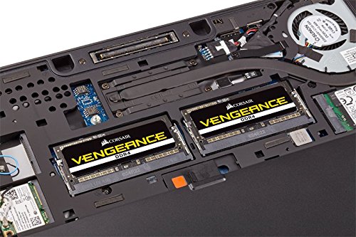 Corsair Vengeance Performance SODIMM Memory 64GB (2x32GB) DDR4 2933MHz CL19 Unbuffered for 8th Generation or Newer Intel Core™ i7, and AMD Ryzen 4000 Series Notebooks