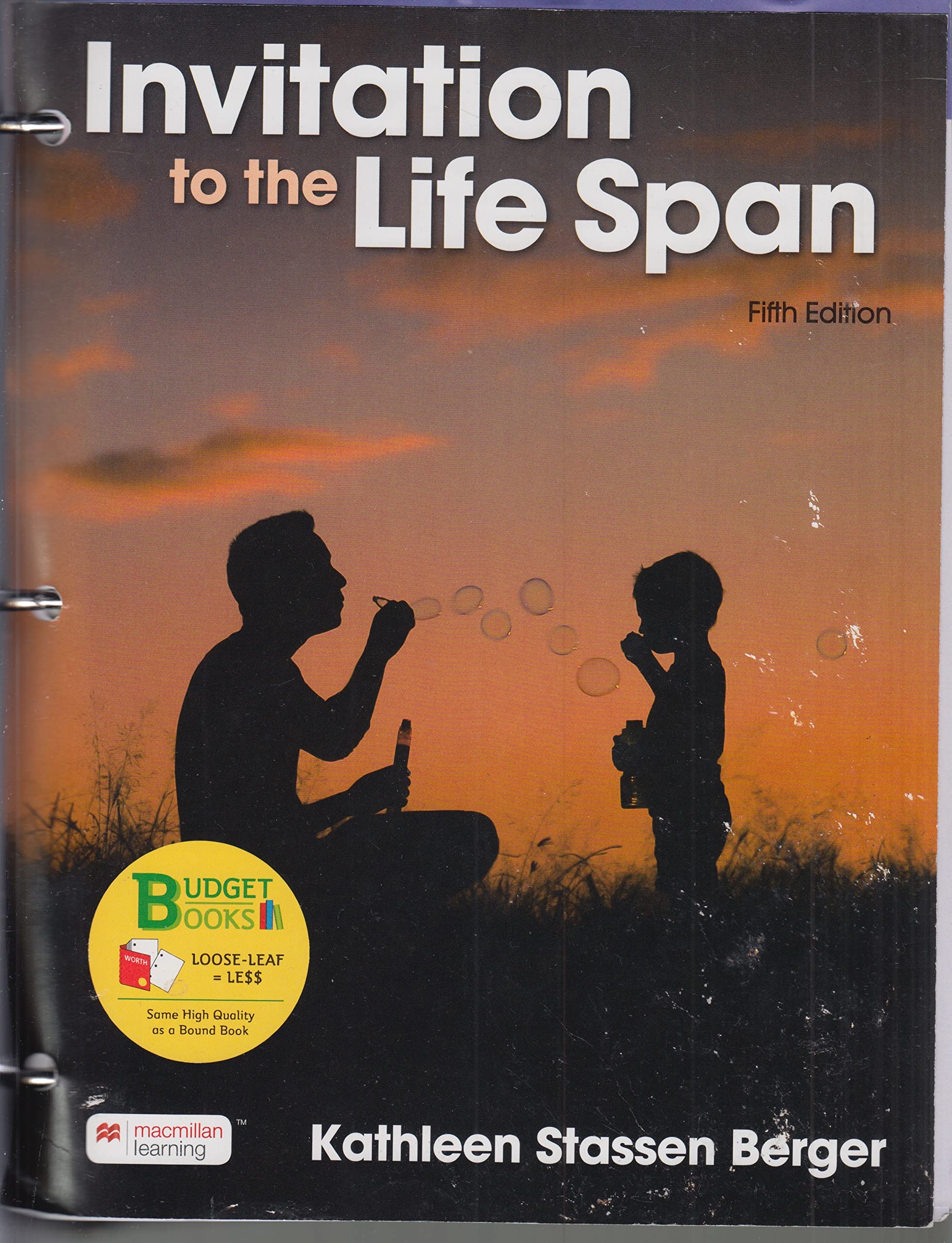 Loose-leaf Version for Invitation to the Life Span