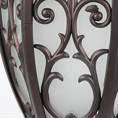 ZMY IP65 Solar Anti-Rust Waterproof Street Lighting Outdoor Lawn Post Light Home Highlight LED Street Lantern Garden Loft Villa Pathway Illumination Edison